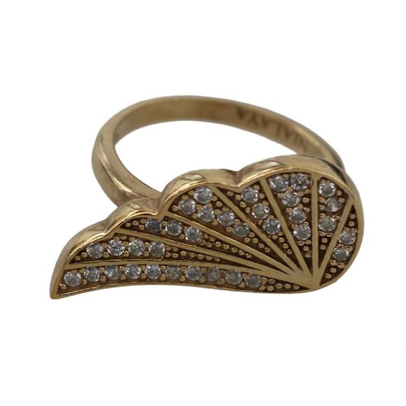 Nialaya | Jewelry | Nialaya Wing Ring Ny4 Gold Statement Ring Women ...